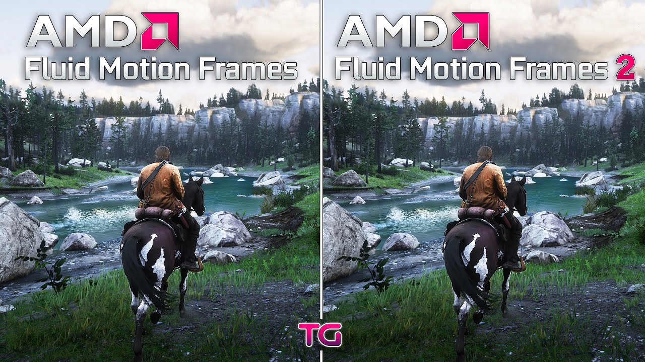 AMD Fluid Motion Frames 2 - Comparison with previous version