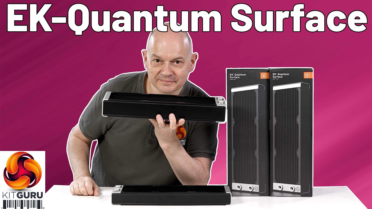 EK-Quantum Surface radiators unboxing: we waited a full year!