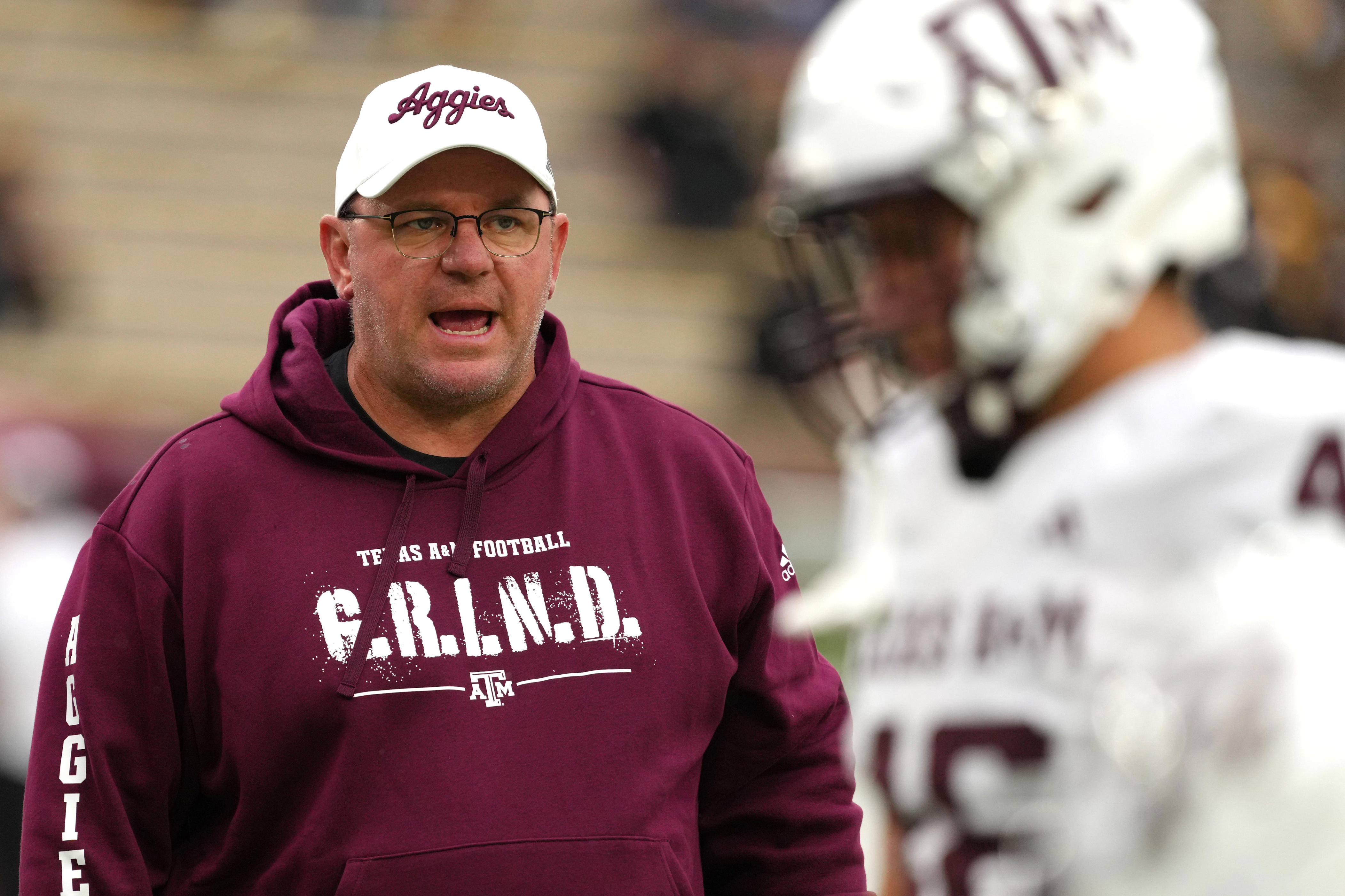 Watch HC Mike Elko’s emotional post-game speech after Texas A&M's 27-point comeback win