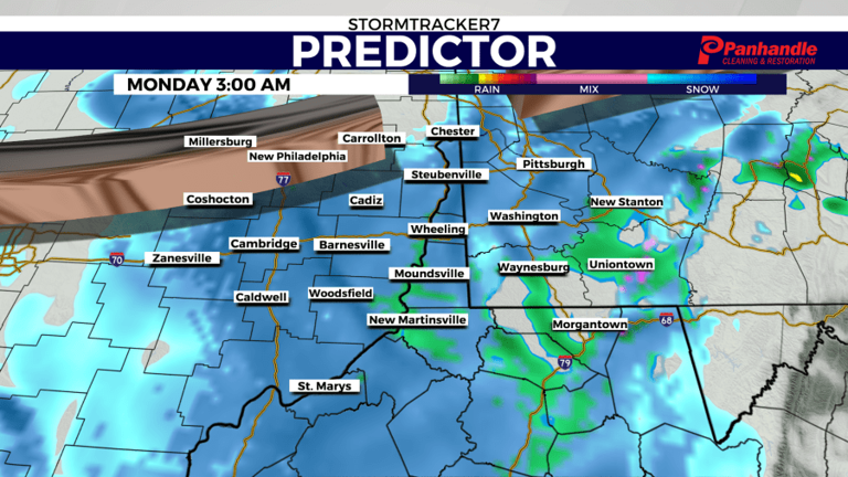 Colder Temps and First Snow of the Season Heading for the Ohio Valley