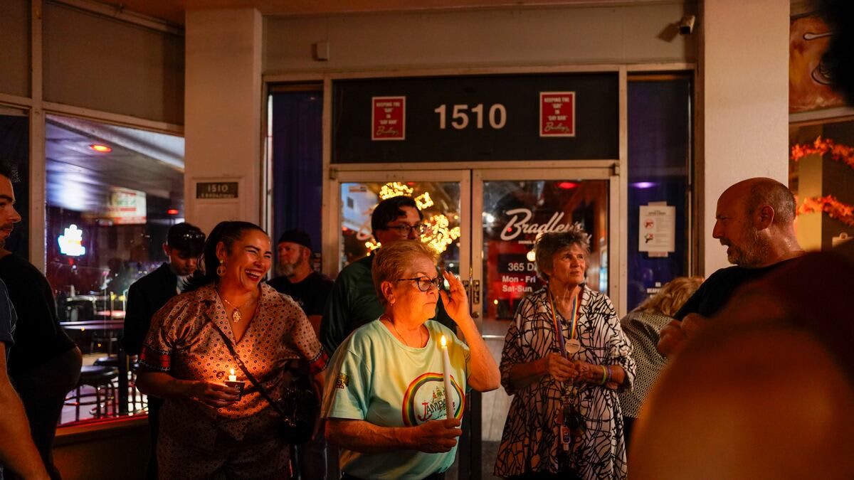 Scenes from vigil for victims killed in Ybor City crash