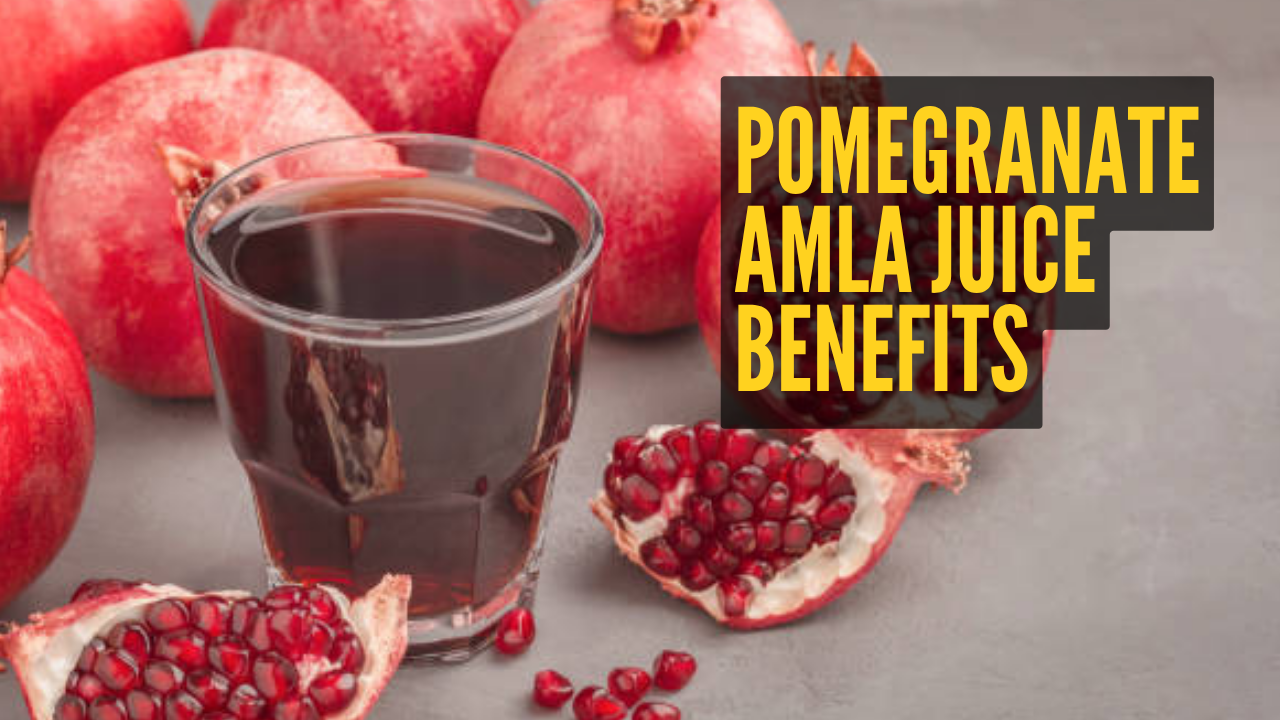 5 reasons to consume Pomegranate Amla Juice daily