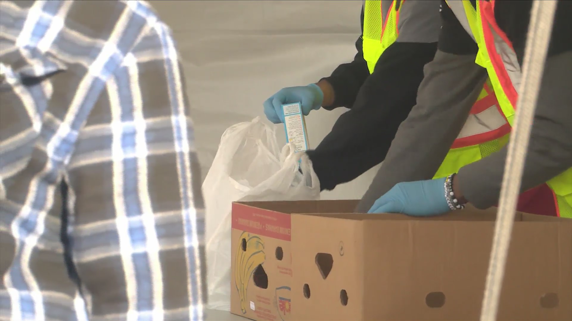 Donors contribute to Monroe County food drive at Innovative Field