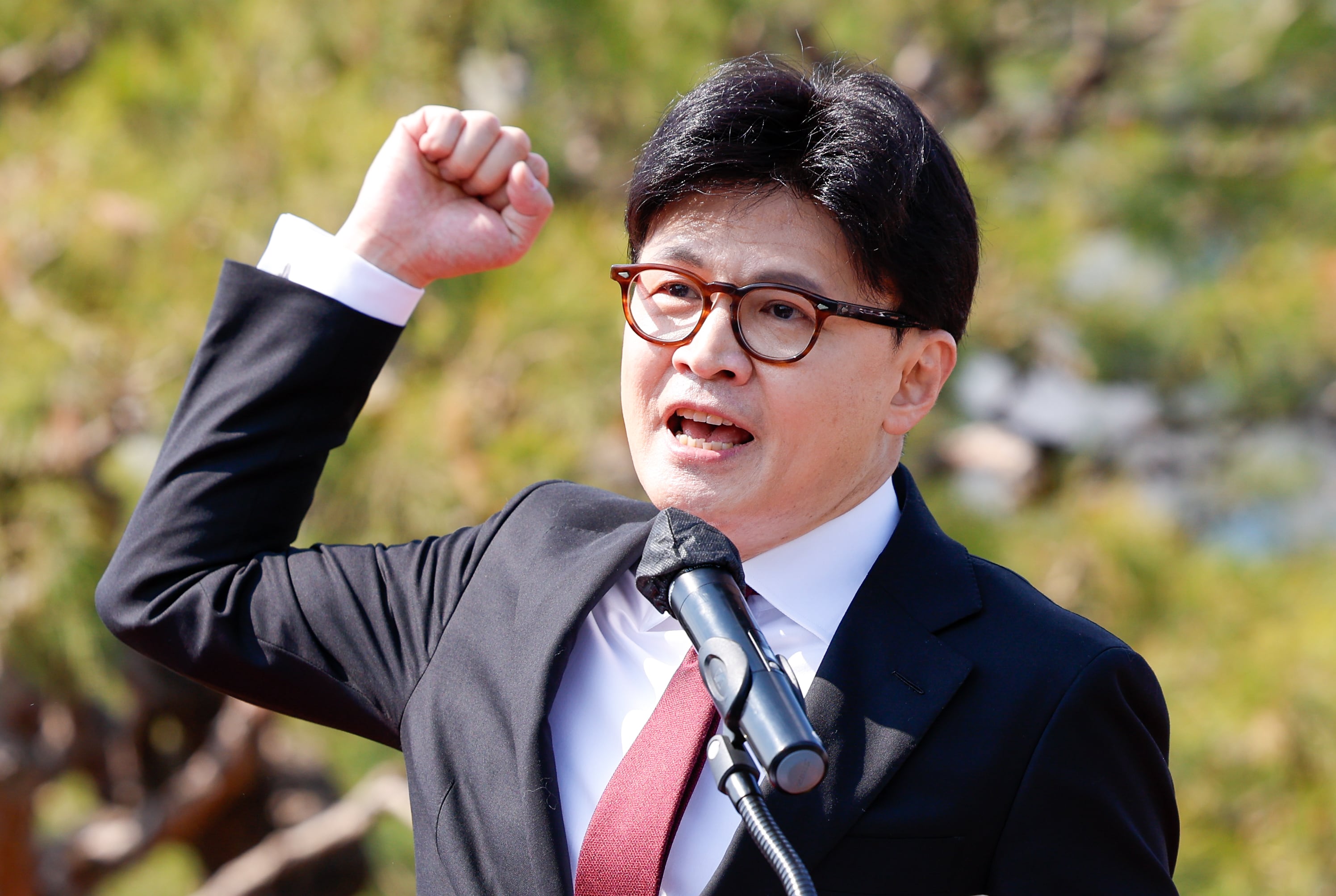 Han Dong-hoon Accuses Democratic Party of Daejang-dong Complicity