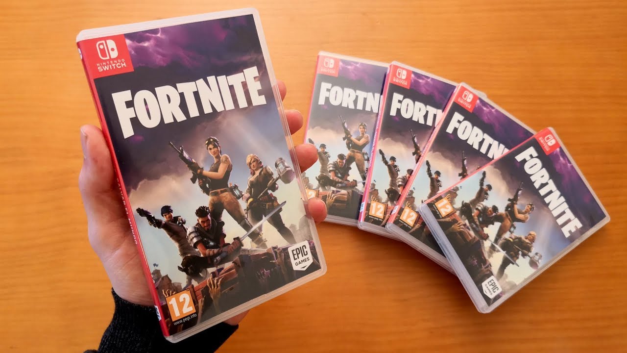 Así sería Fortnite Salvar el Mundo para Nintendo Switch en físico [FANMADE]