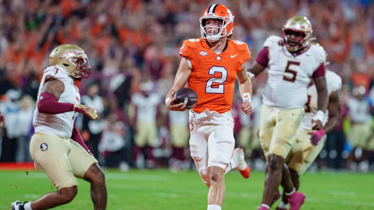 Cade Klubnik’s 2 scores lead Clemson to win over Florida State