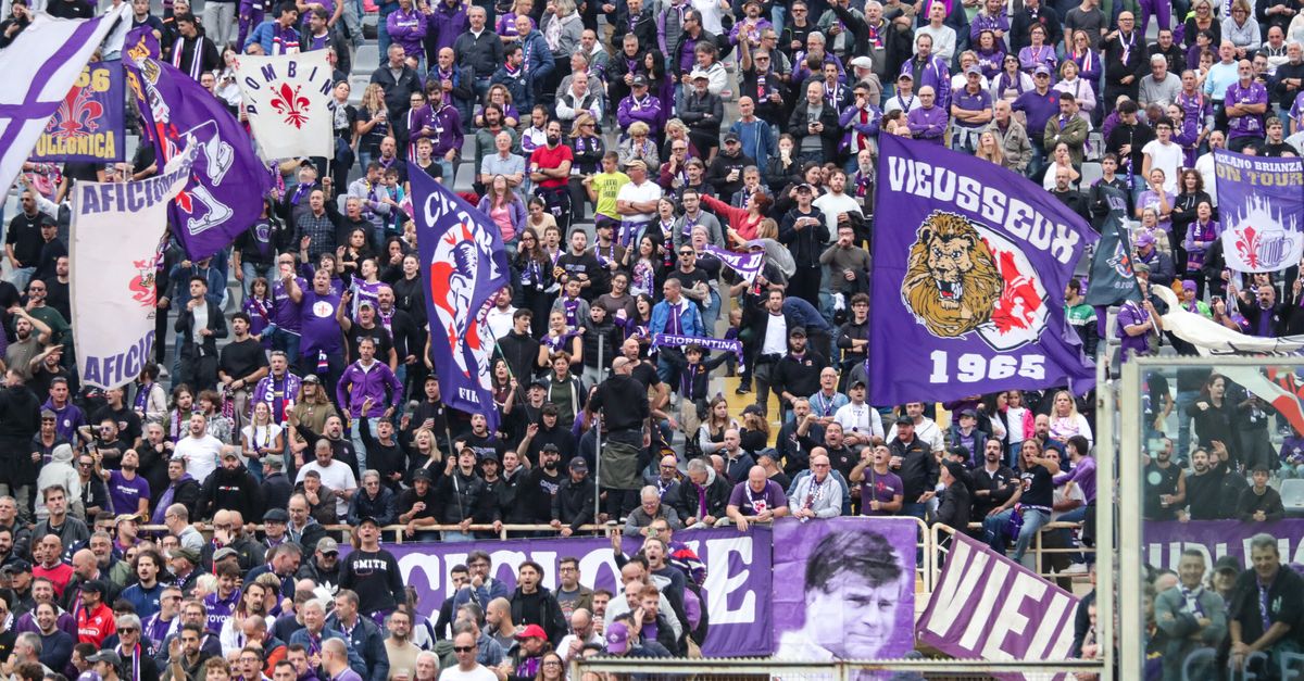 Il tifo viola c’è, almeno in trasferta. Ma arrivano le minacce