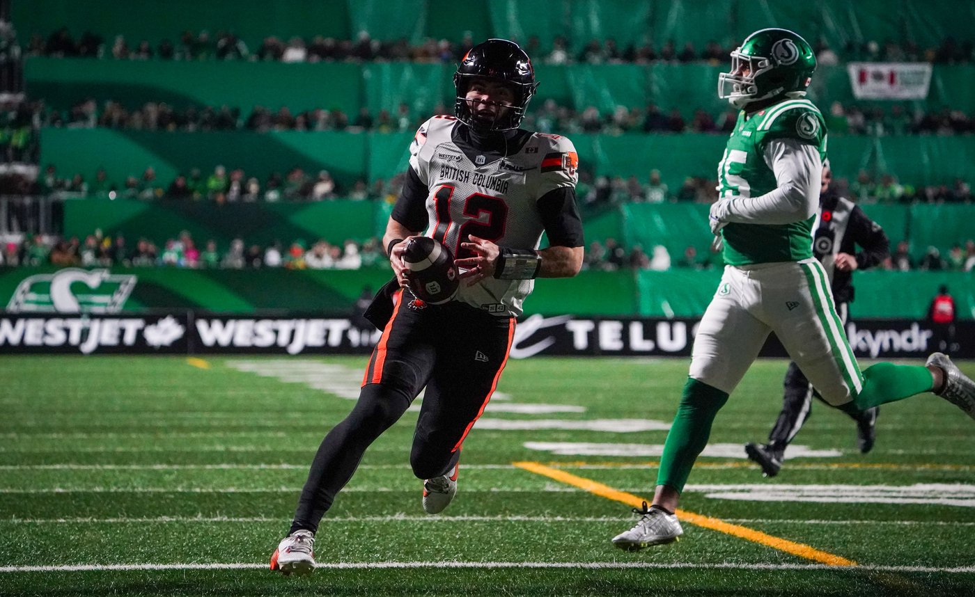 Roughriders score late TD to edge Lions 24-21, punch ticket to Grey Cup