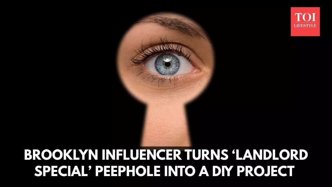 Viral on TikTok: Brooklyn influencer turns ‘landlord special’ peephole ...