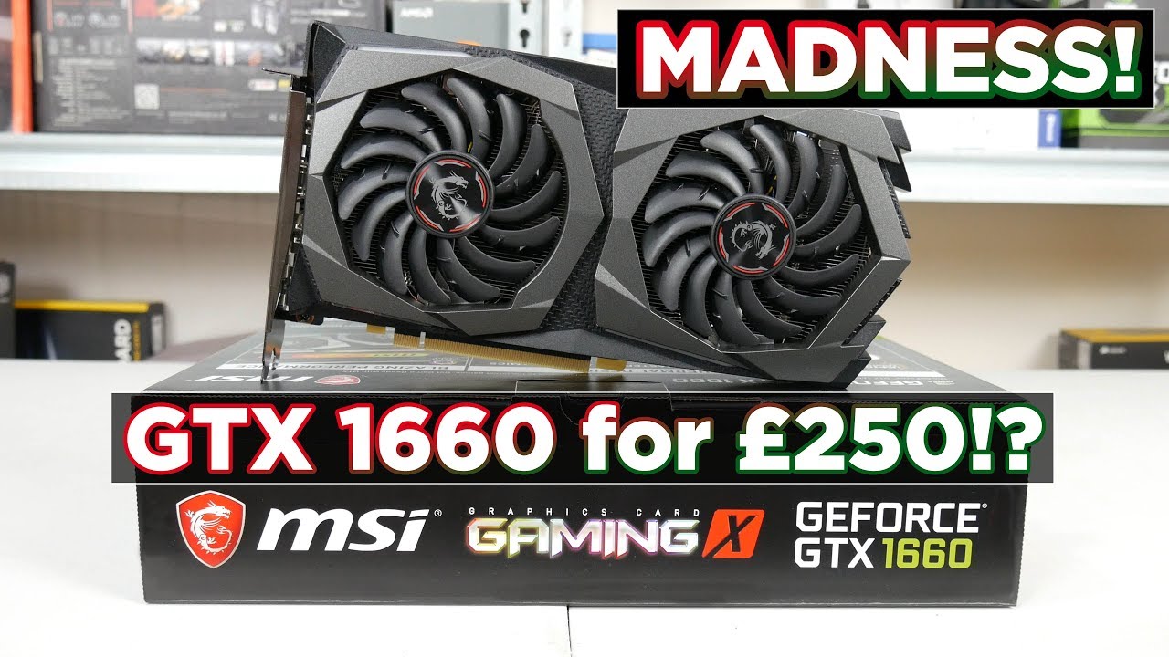 MSI GTX 1660 Gaming X 6G - Good card, but how much?