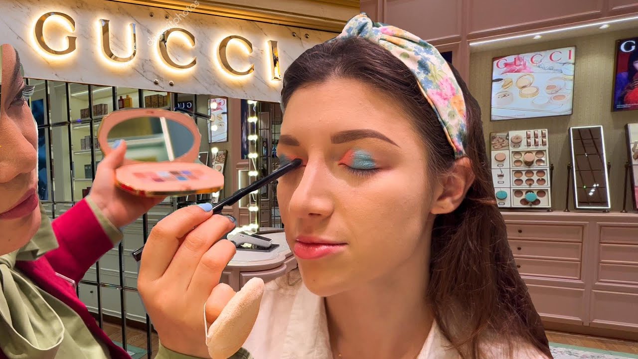 Gucci does my makeup again and leaves me obsessed
