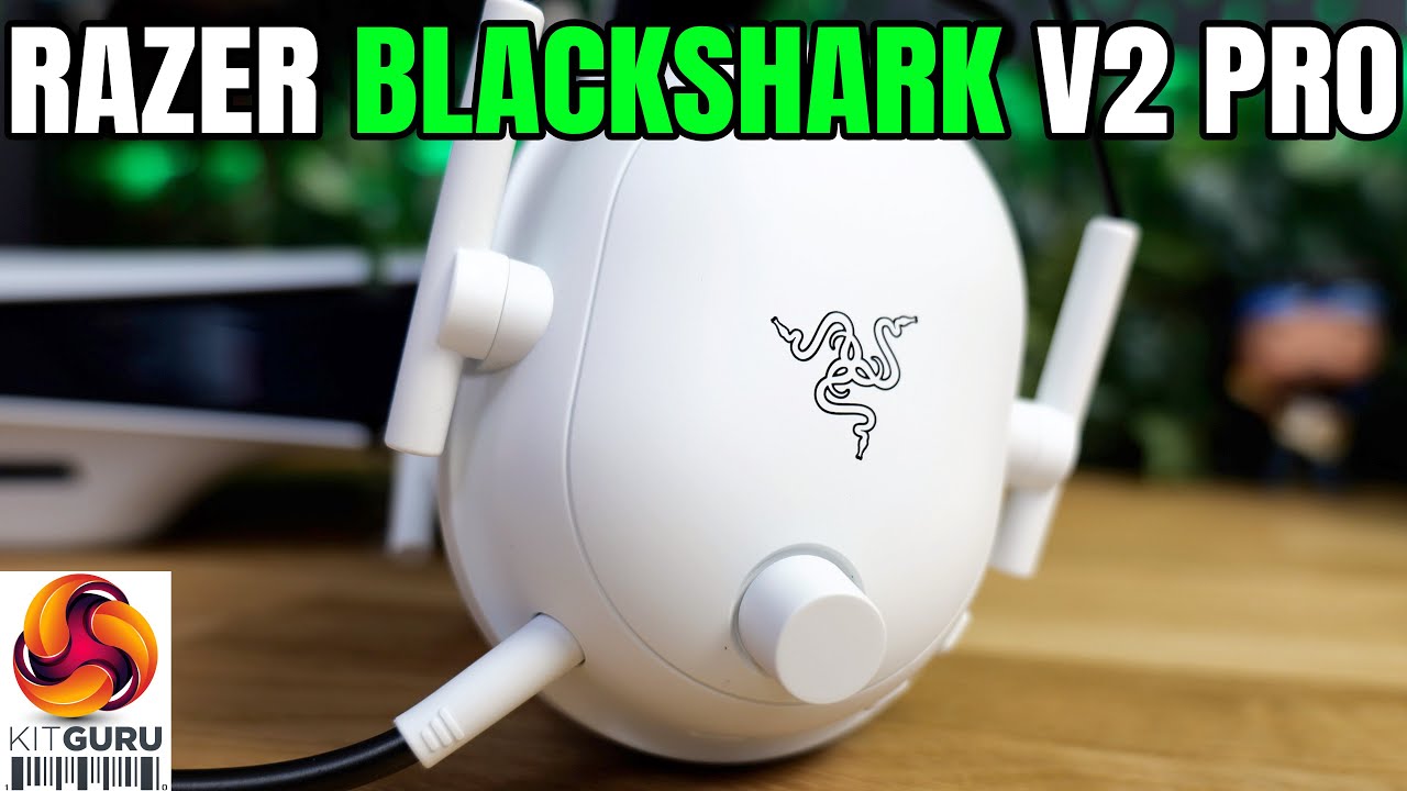 Razer BlackShark V2 Pro headset showcase