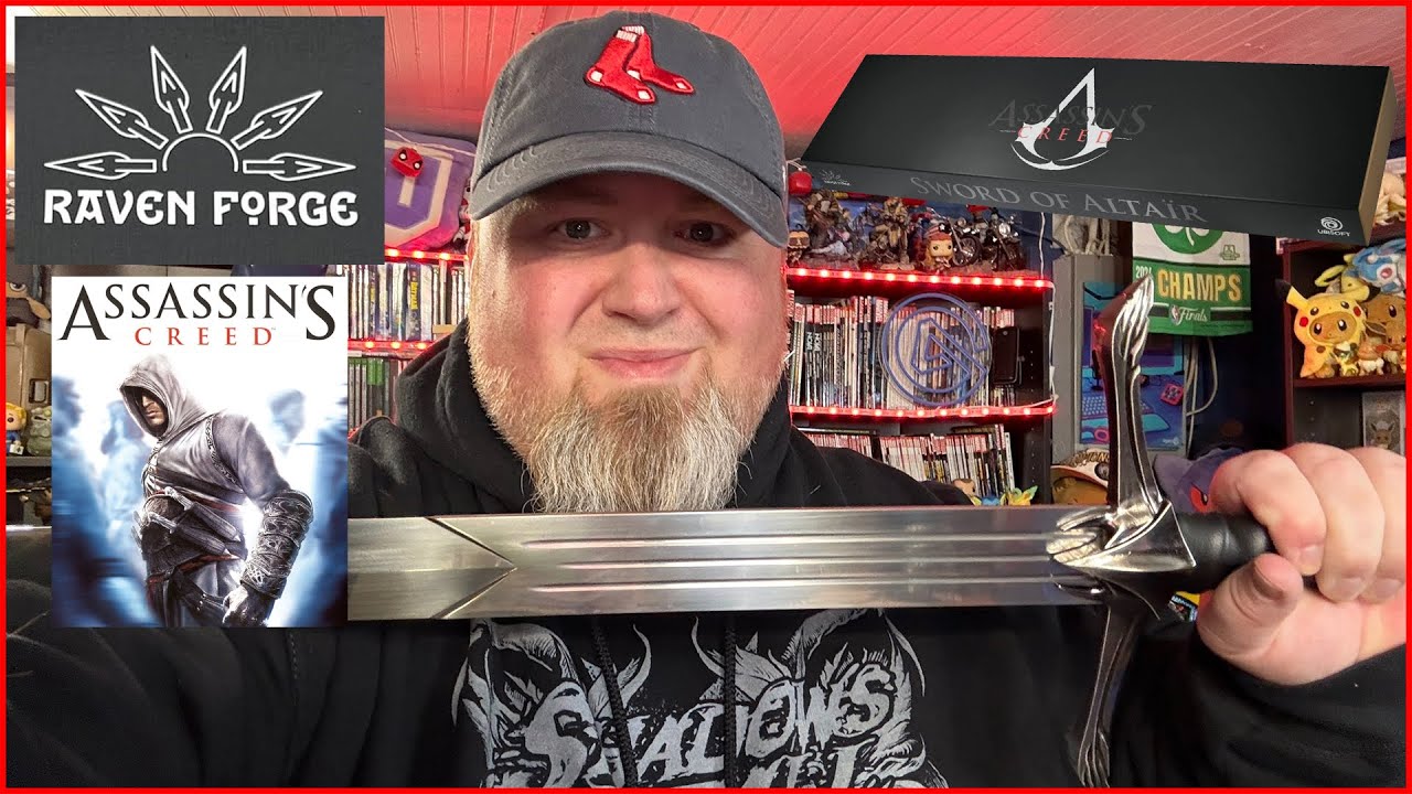 Raven Forge sword of Altair from Assassin's Creed unboxing