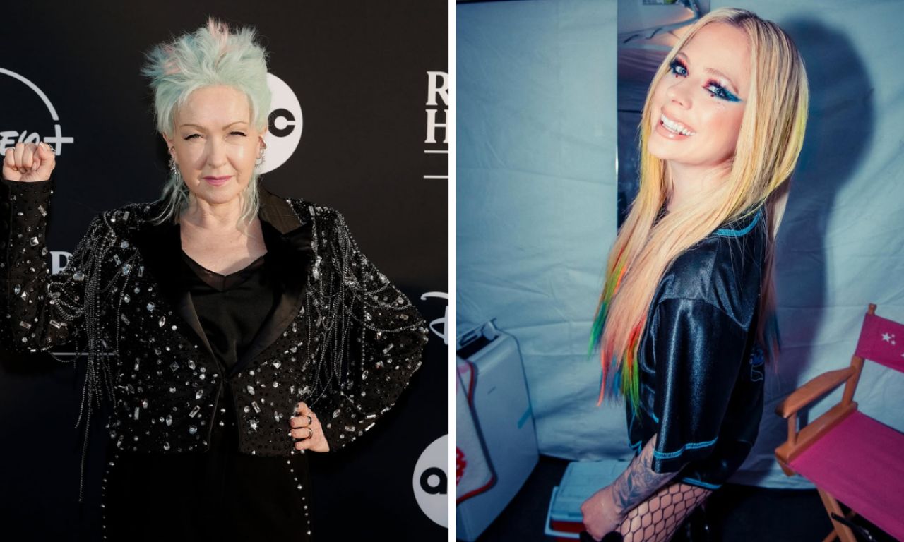 Cyndi Lauper canta "Girls Just Wanna Have Fun" con Avril Lavigne en el ...