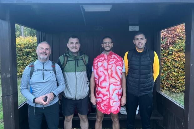 Man completes 83-mile walk for charity after wife was diagnosed with ...