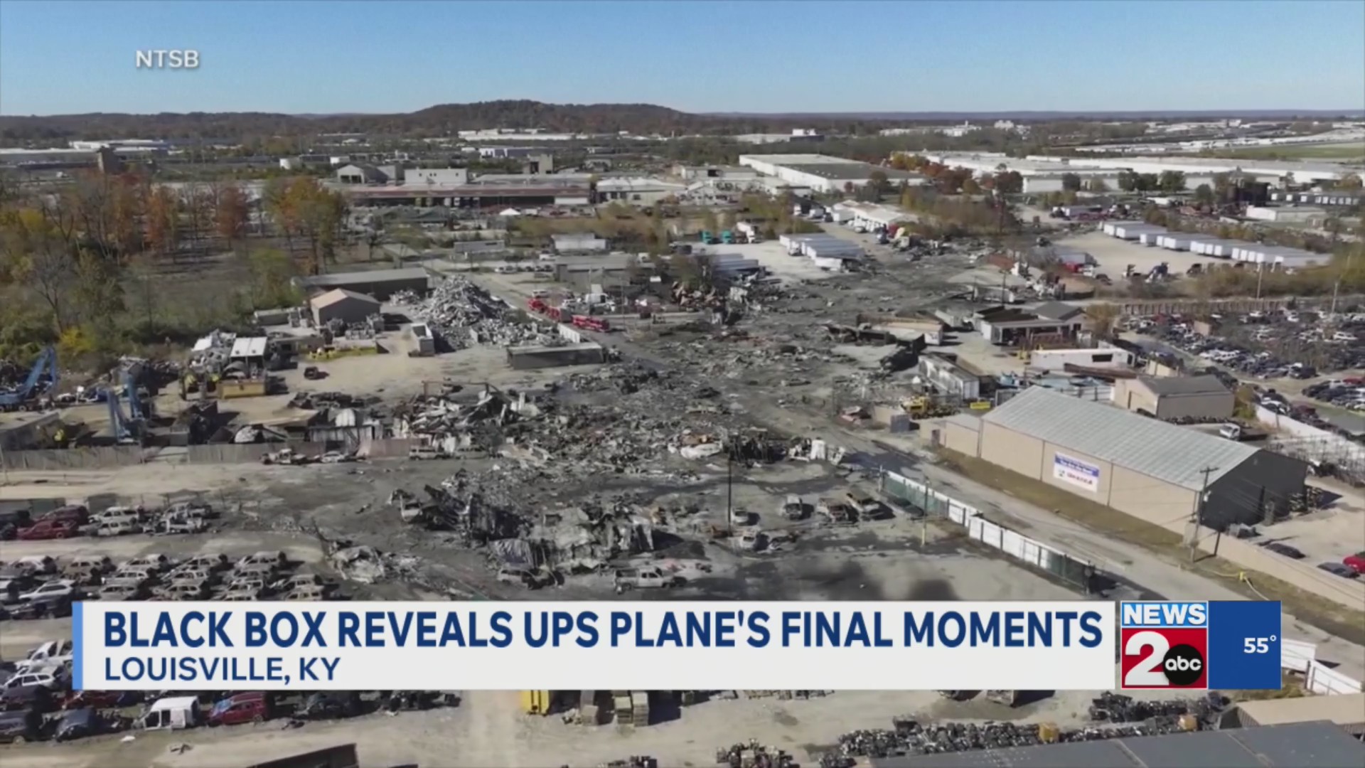 Black box reveals UPS cargo plane's final moments before Kentucky crash