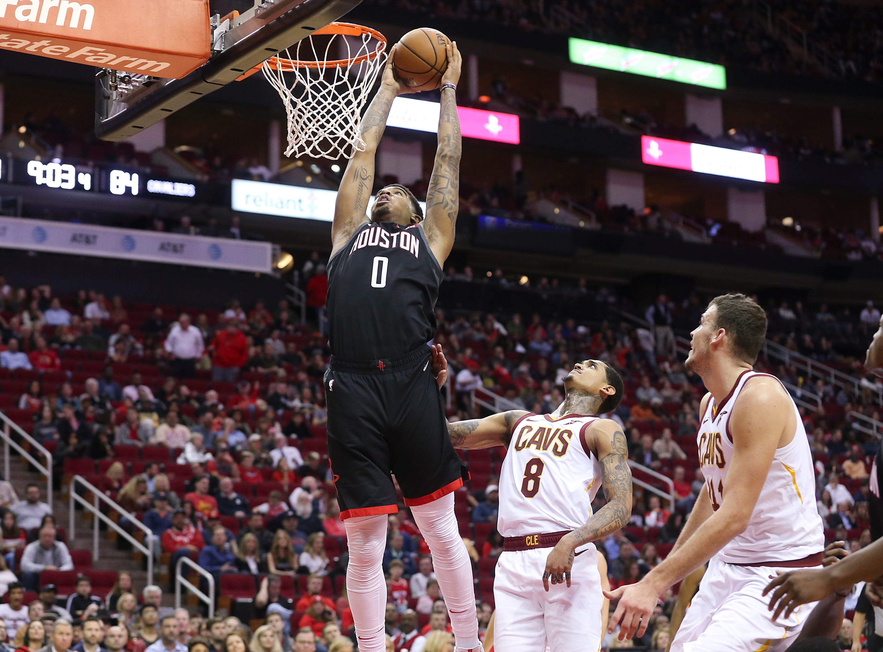 Houston Rockets jersey history No. 0 - Marquese Chriss (2018-19)