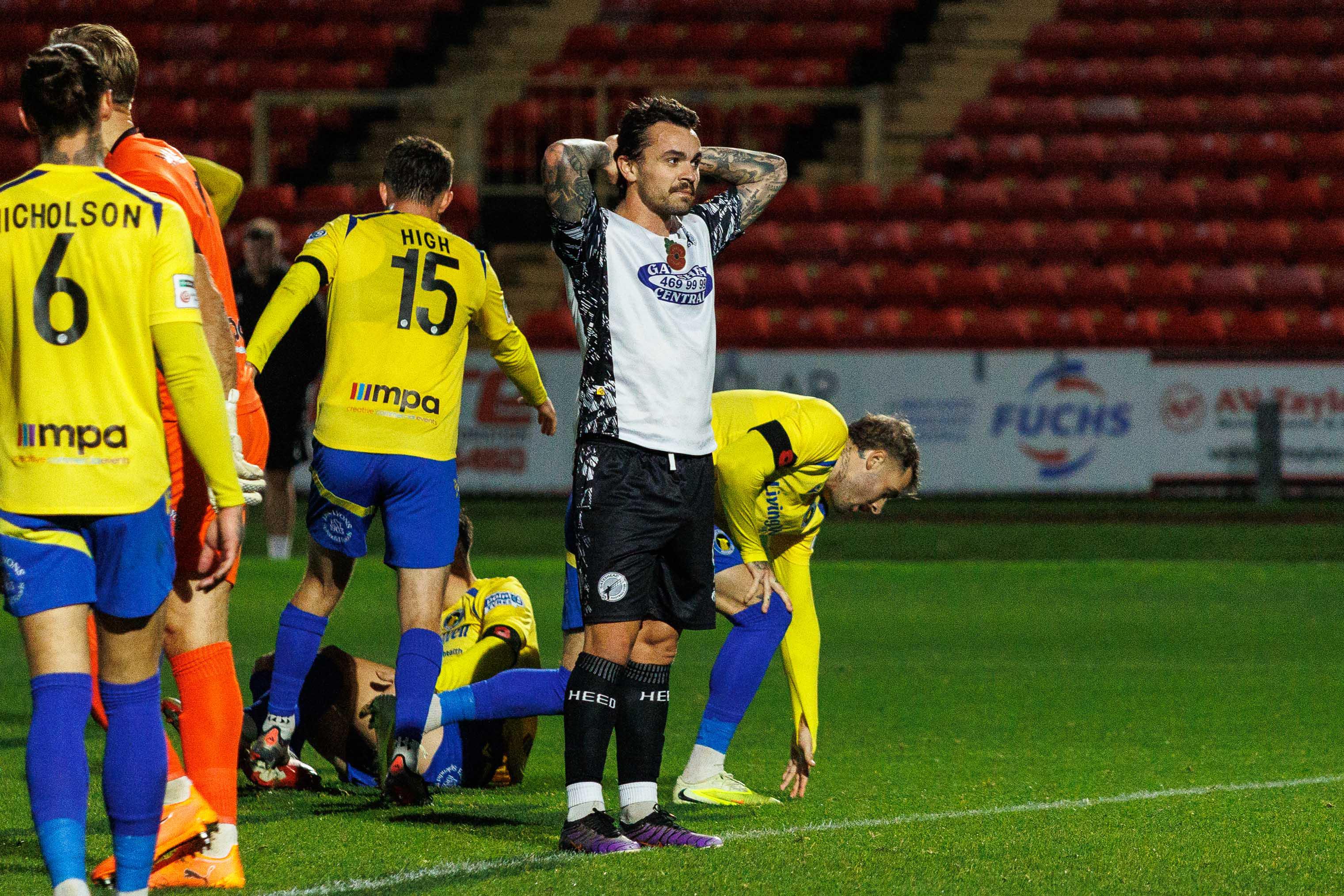 Armstrong frustrated as Gateshead fall to Solihull Moors loss