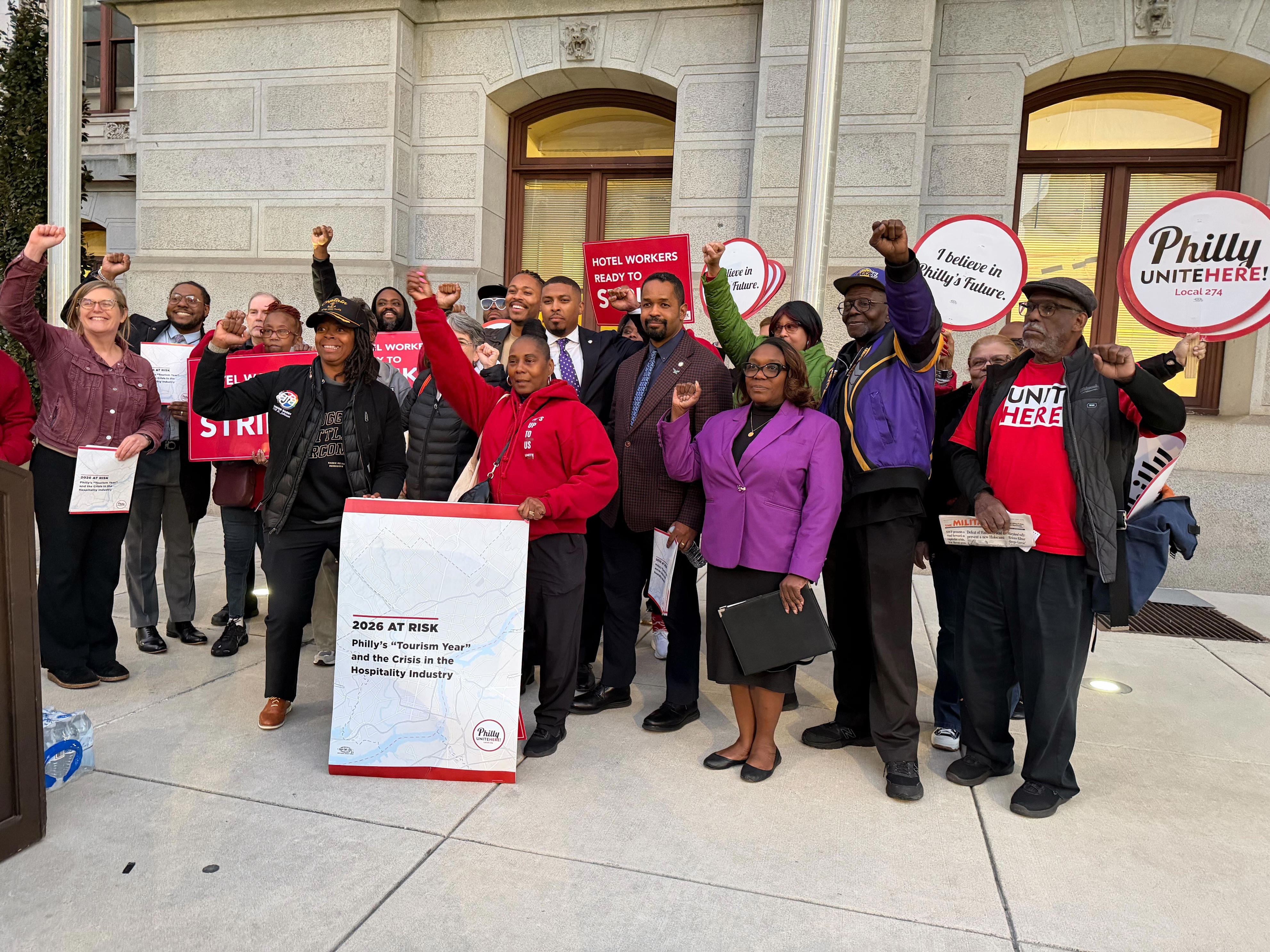 Unionized workers at Center City Hampton Inn reach historic contract ...