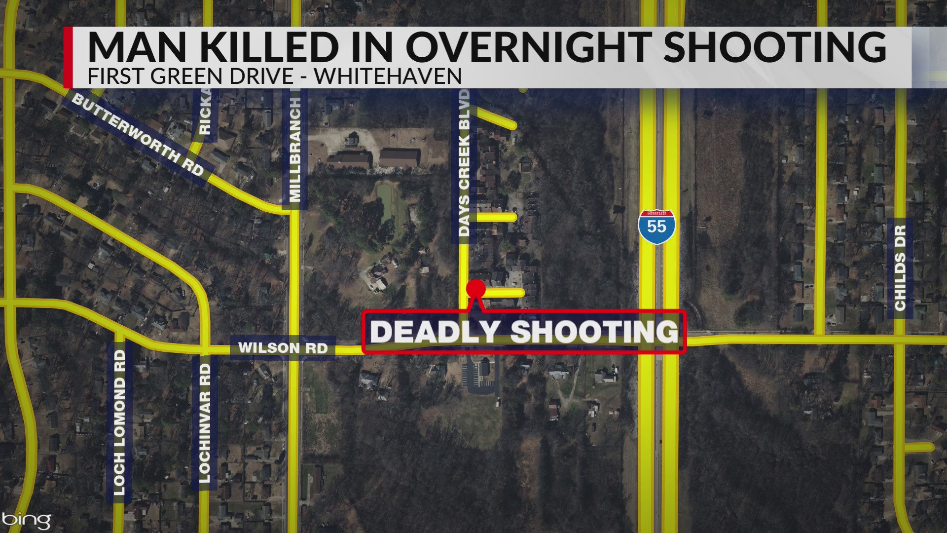 Overnight shooting leaves man dead in Whitehaven