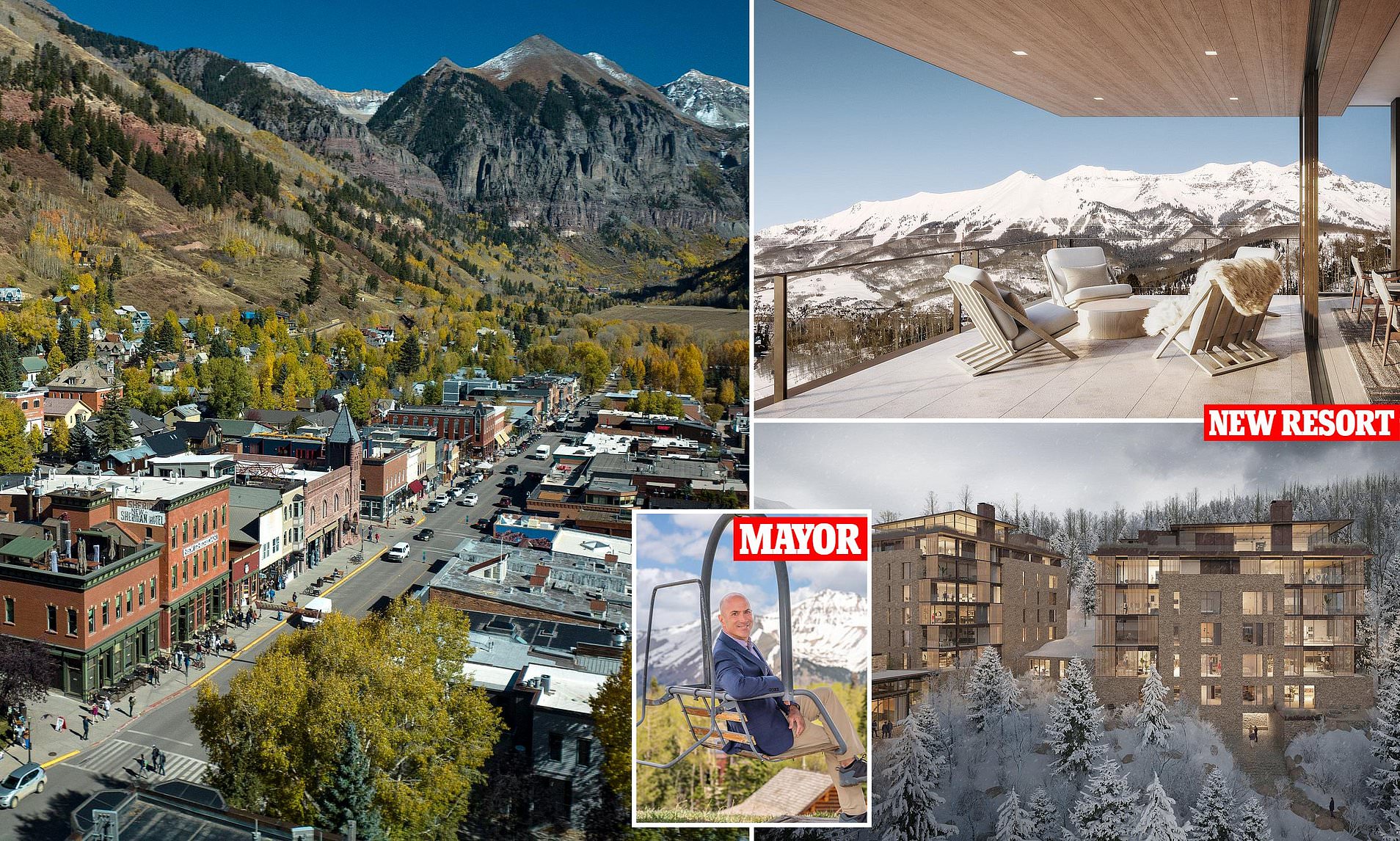 Mining town that transformed into a luxe ski resort ushers in a new era of opulence