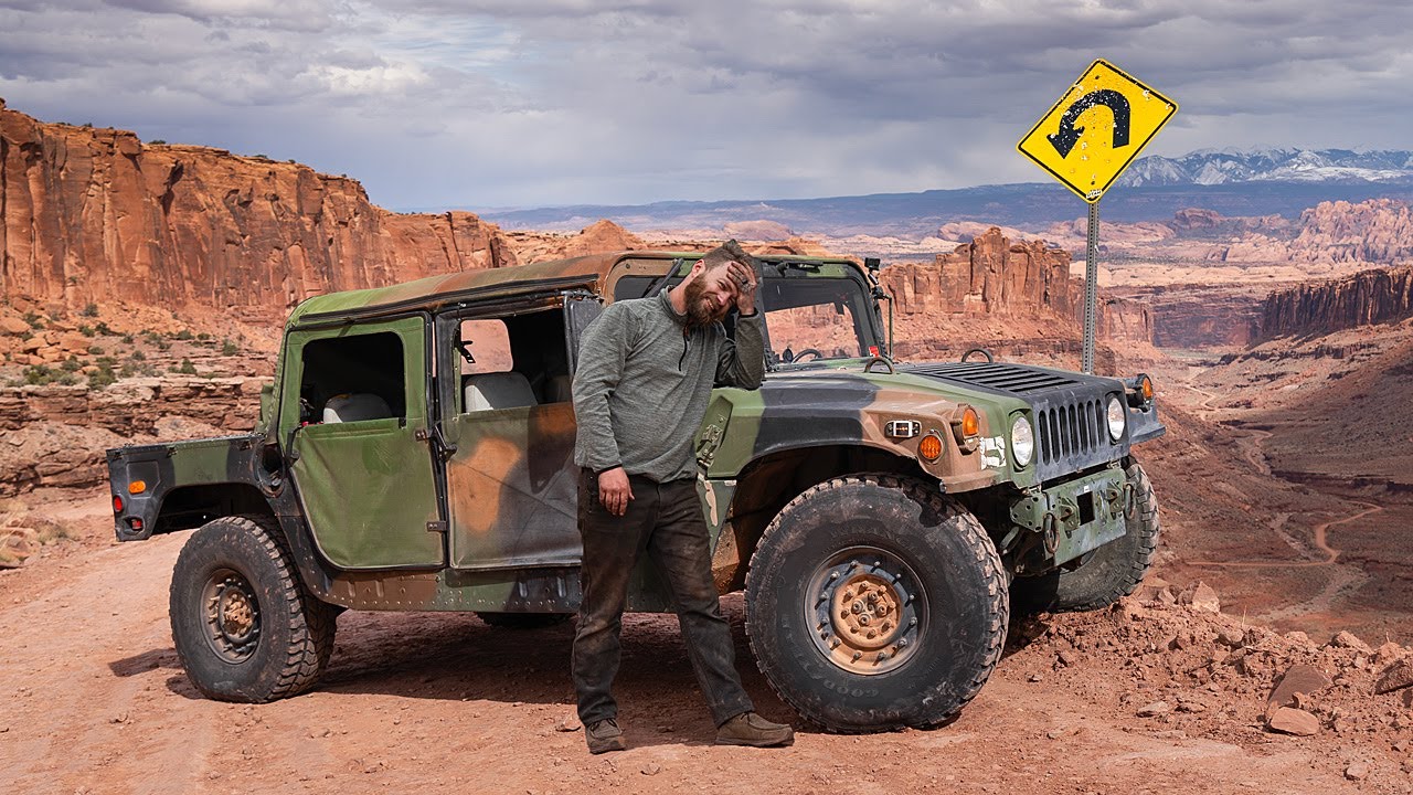 Humvee challenge goes off road. 1,000 miles in 3 days!