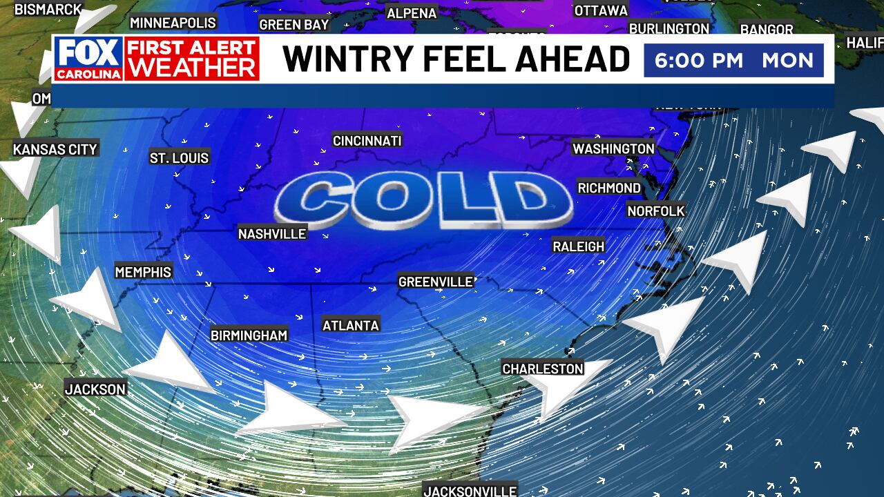 FIRST ALERT - Bitter cold start Tuesday