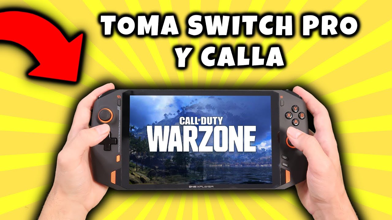 ¡Apártate Nintendo Switch Pro! 😅 y deja paso a la One XPlayer 1S