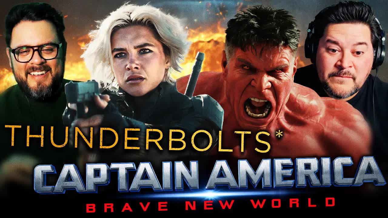 CAPTAIN AMERICA: BRAVE NEW WORLD & THUNDERBOLTS* Trailer Reactions! D23 ...
