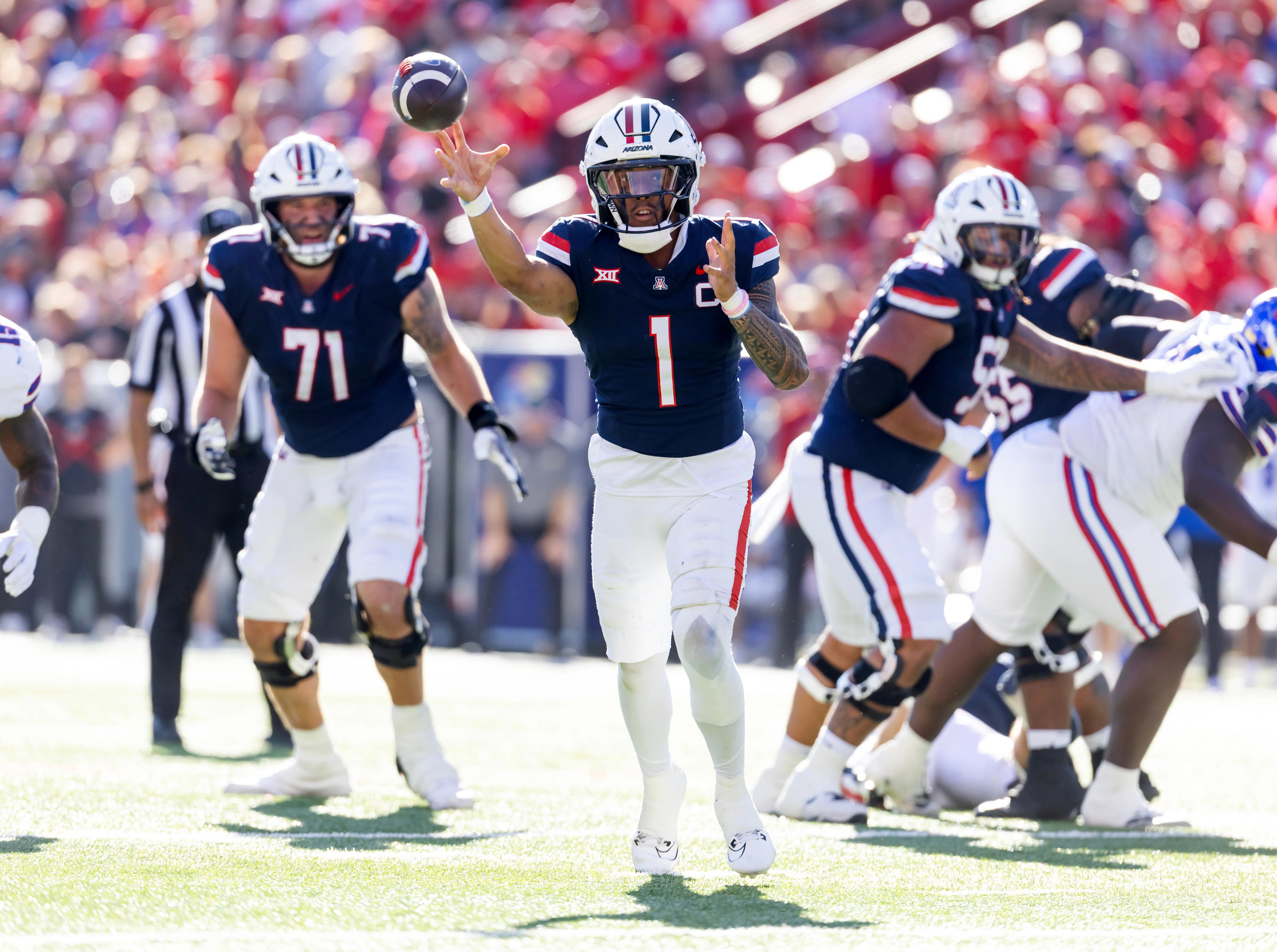 Kansas football vs Arizona final score, highlights: Jayhawks can't hold ...