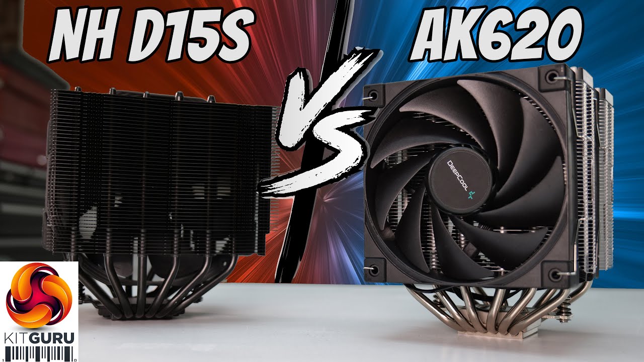 Deepcool AK620/CG560 build - Noctua D15 battle!