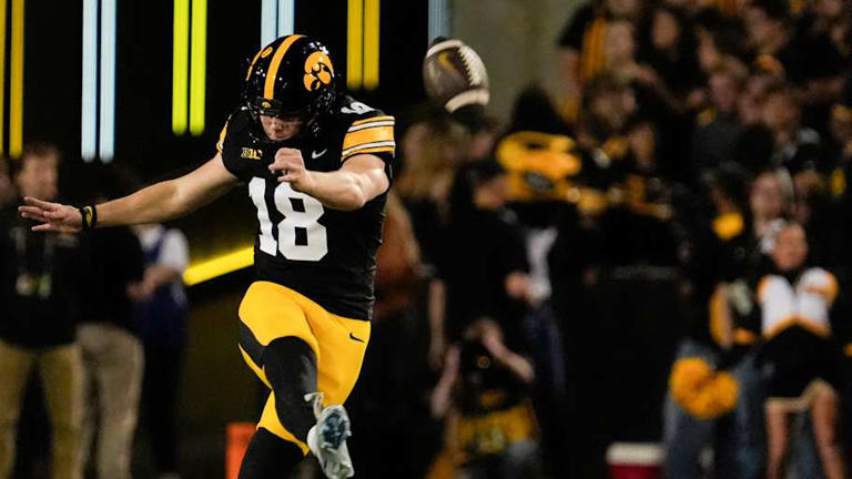 Iowa’s Drew Stevens Makes History vs. Oregon