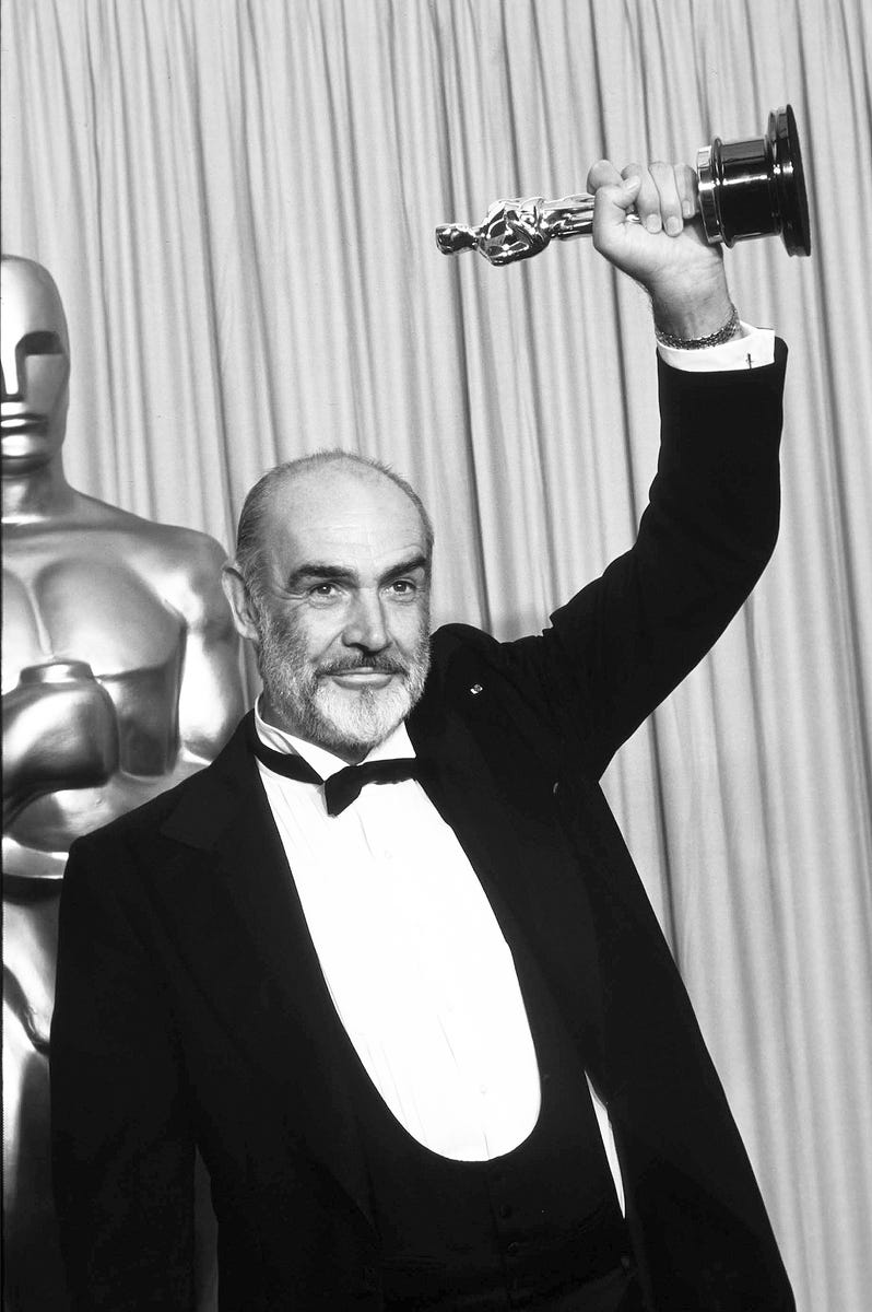 Sean Connery, hace 40 años: "Iba a darle el Oscar a mi mujer, pero está ...
