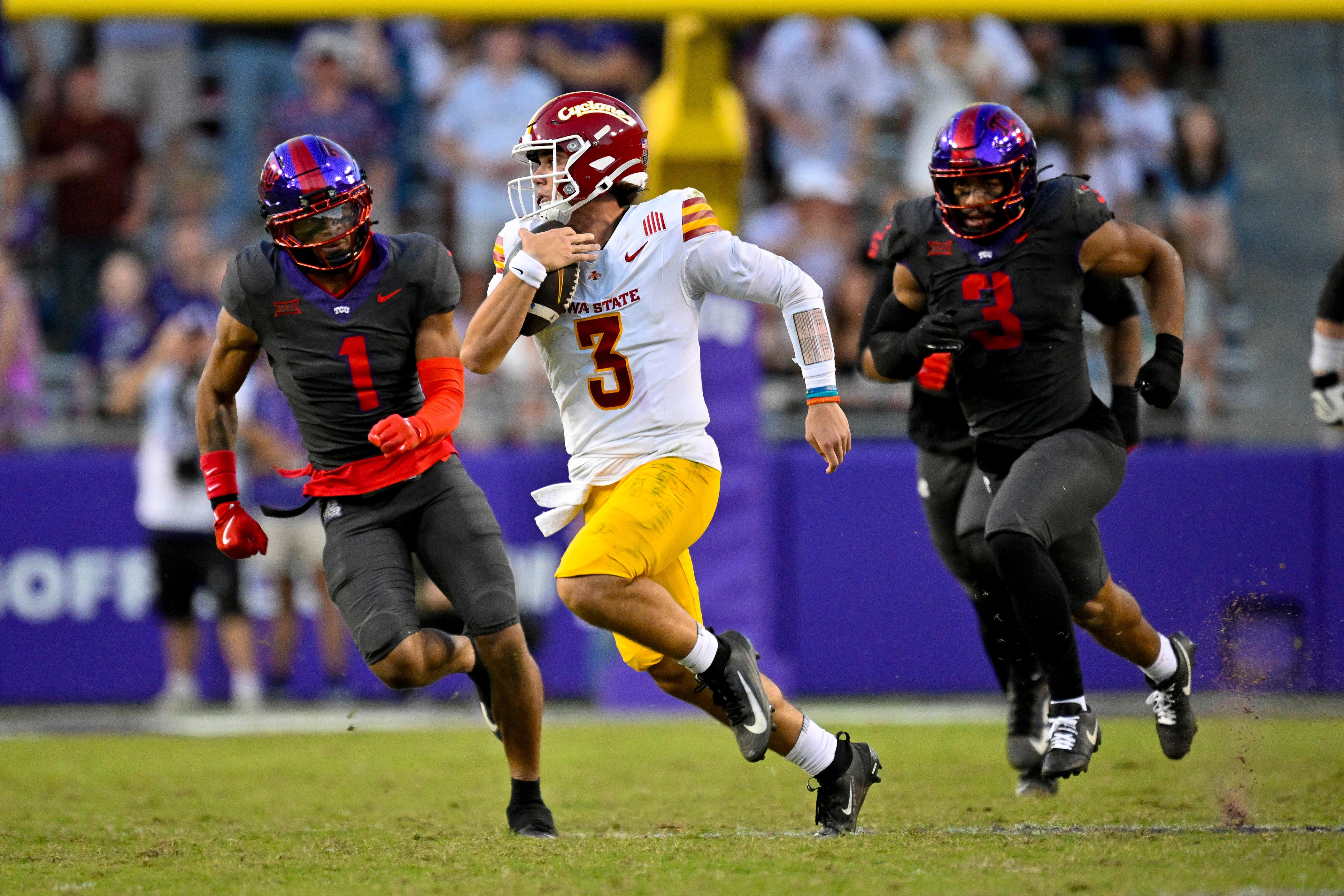 What channel is Kansas football vs Iowa State on today? TV schedule ...