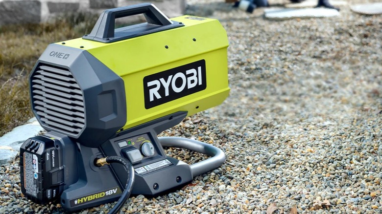 The Pros & Cons Of Ryobi's 18V Hybrid Propane Heater, According To Users