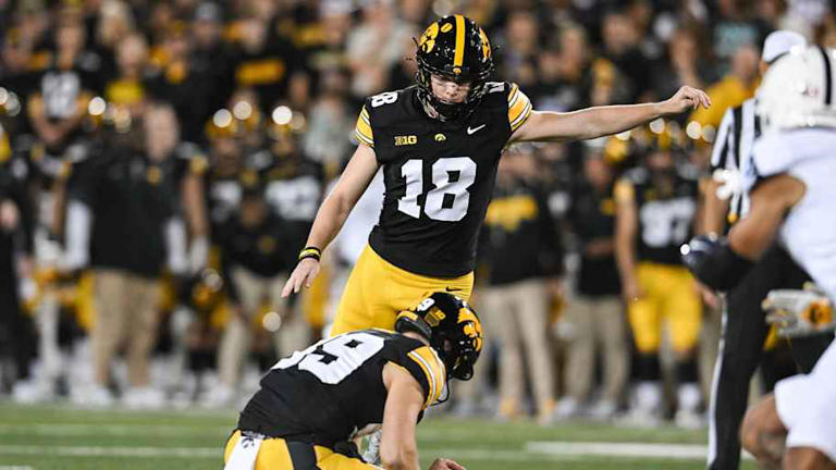 Iowa’s Drew Stevens Makes History vs. Oregon