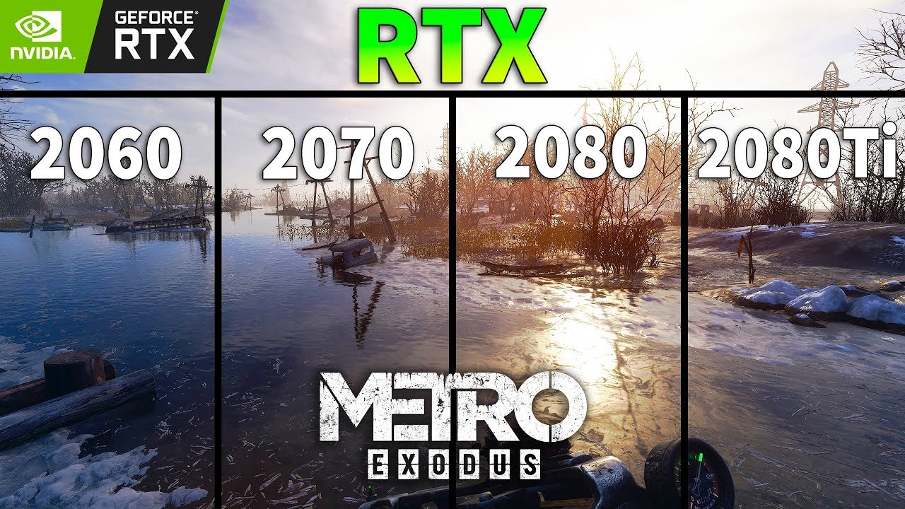 Metro Exodus: RTX 2060 vs RTX 2070 vs RTX 2080 vs RTX 2080 Ti