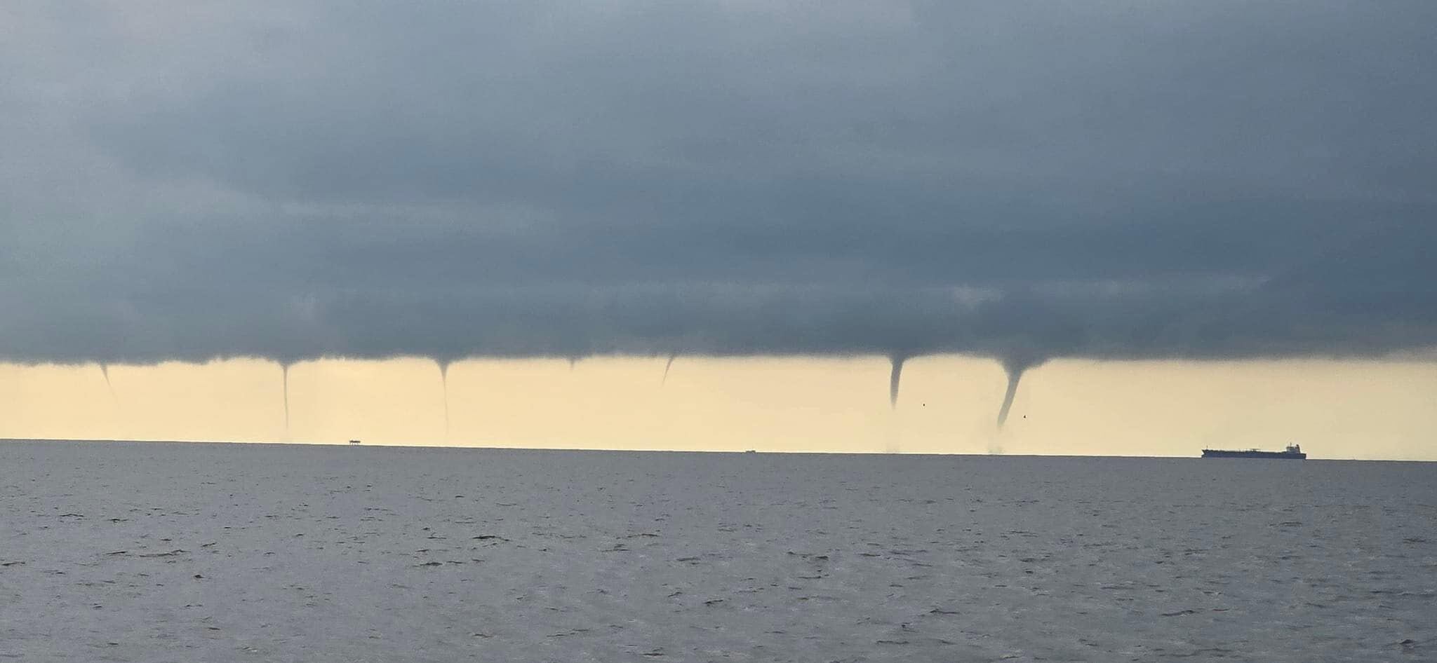 Fall weather brings an uptick in Great Lakes waterspouts