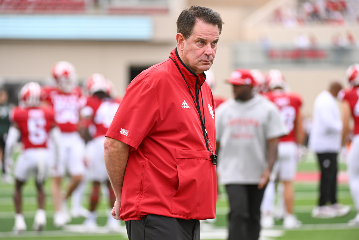Curt Cignetti's sideline faces are trending during the Rose Bowl