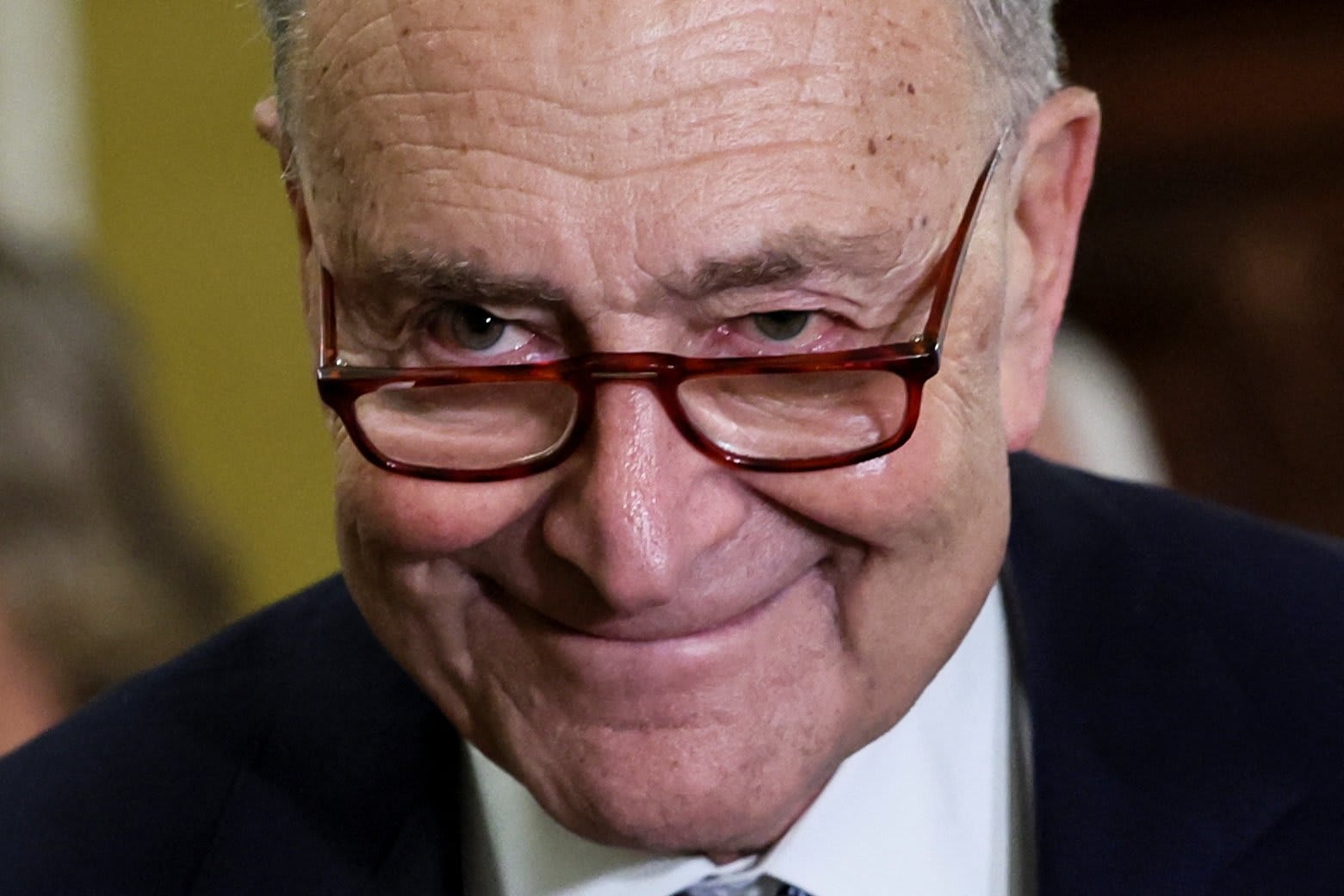 Reporter debunks GOP senator's 'very strange' Chuck Schumer claim