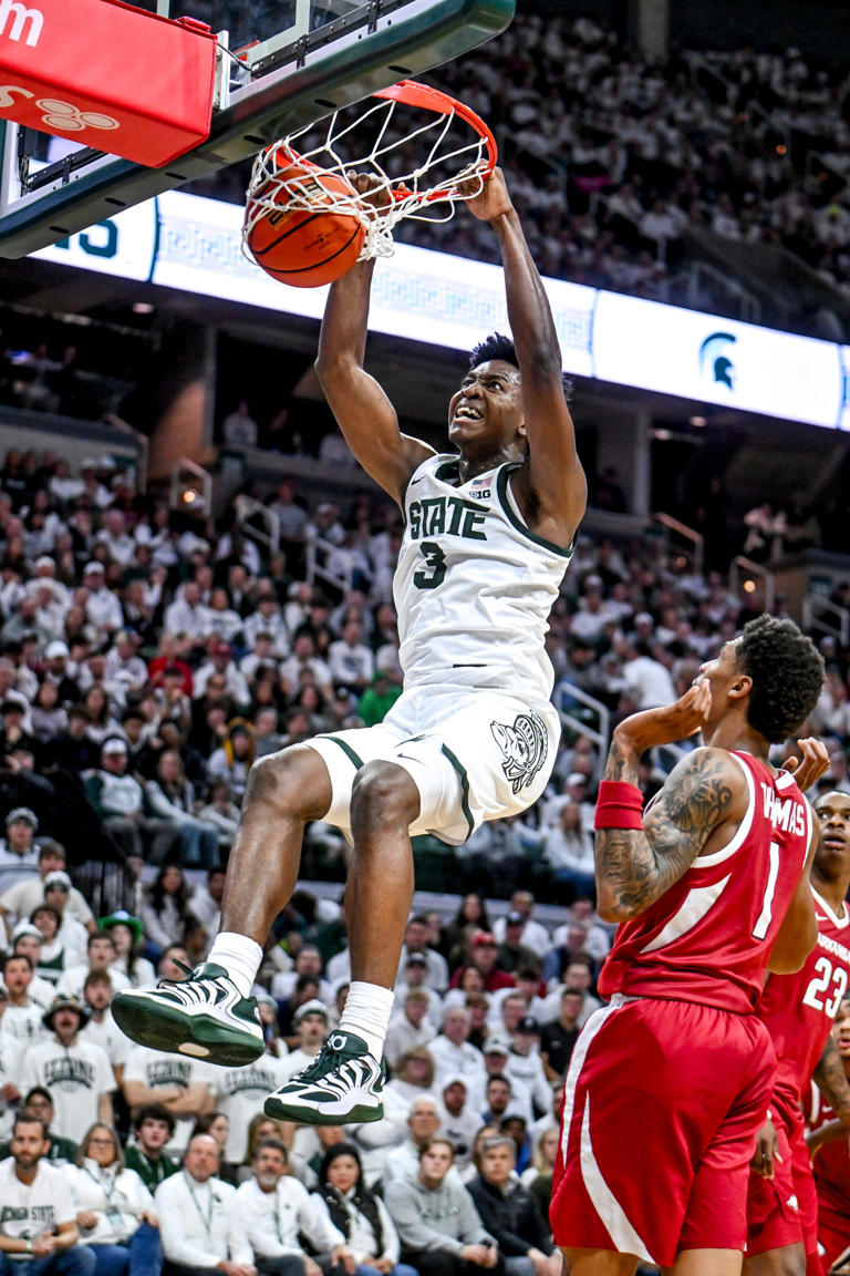 Coen Carr the star Michigan State basketball needs against Arkansas