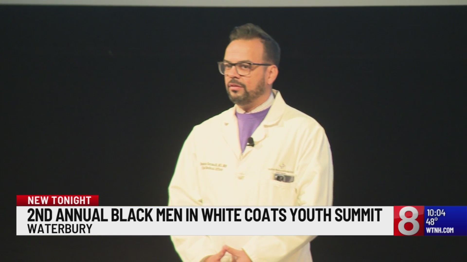 Annual Black Men in White Coats Youth Summit held in Waterbury
