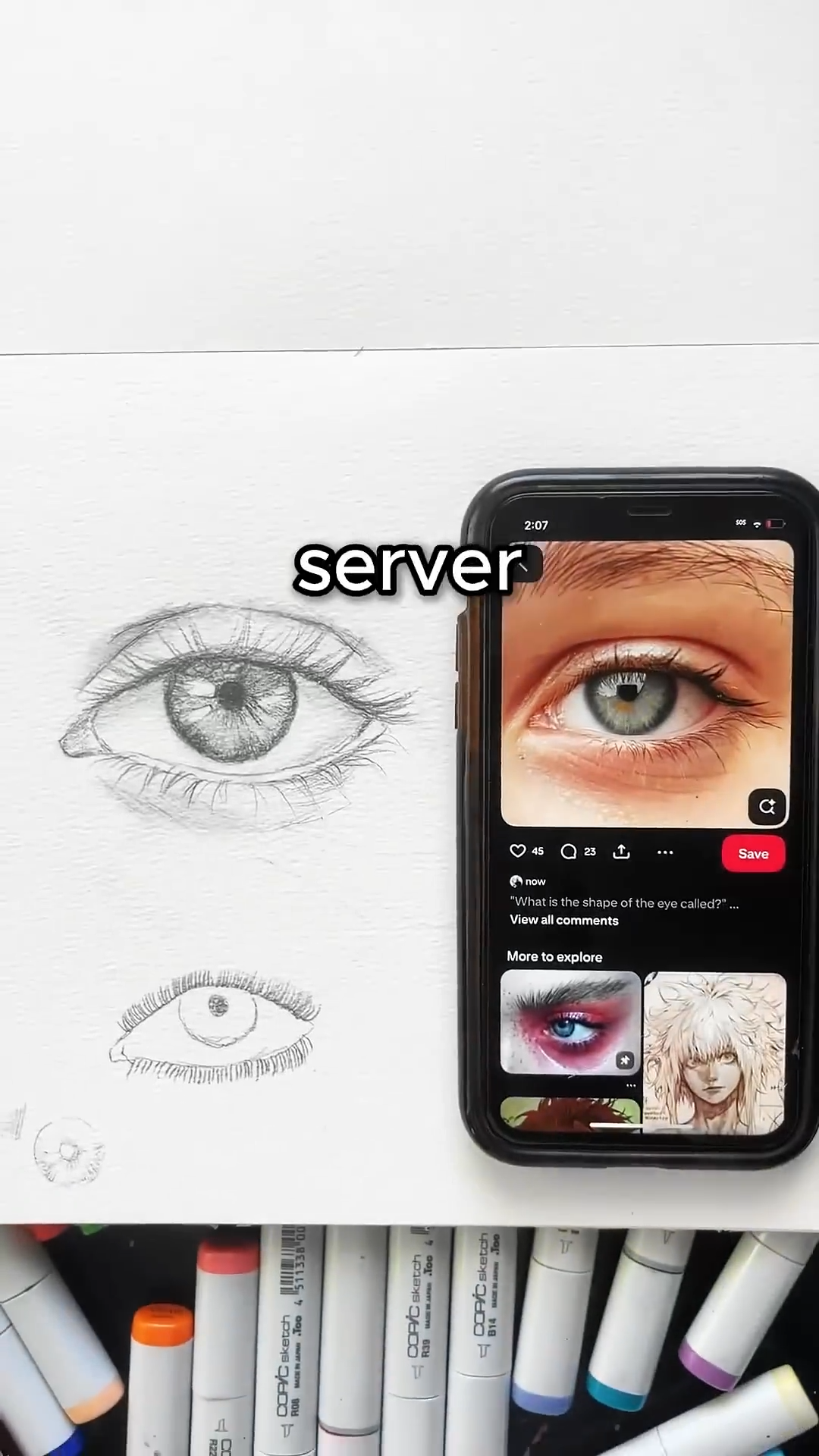 How I Draw Realistic Eyes Step by Step