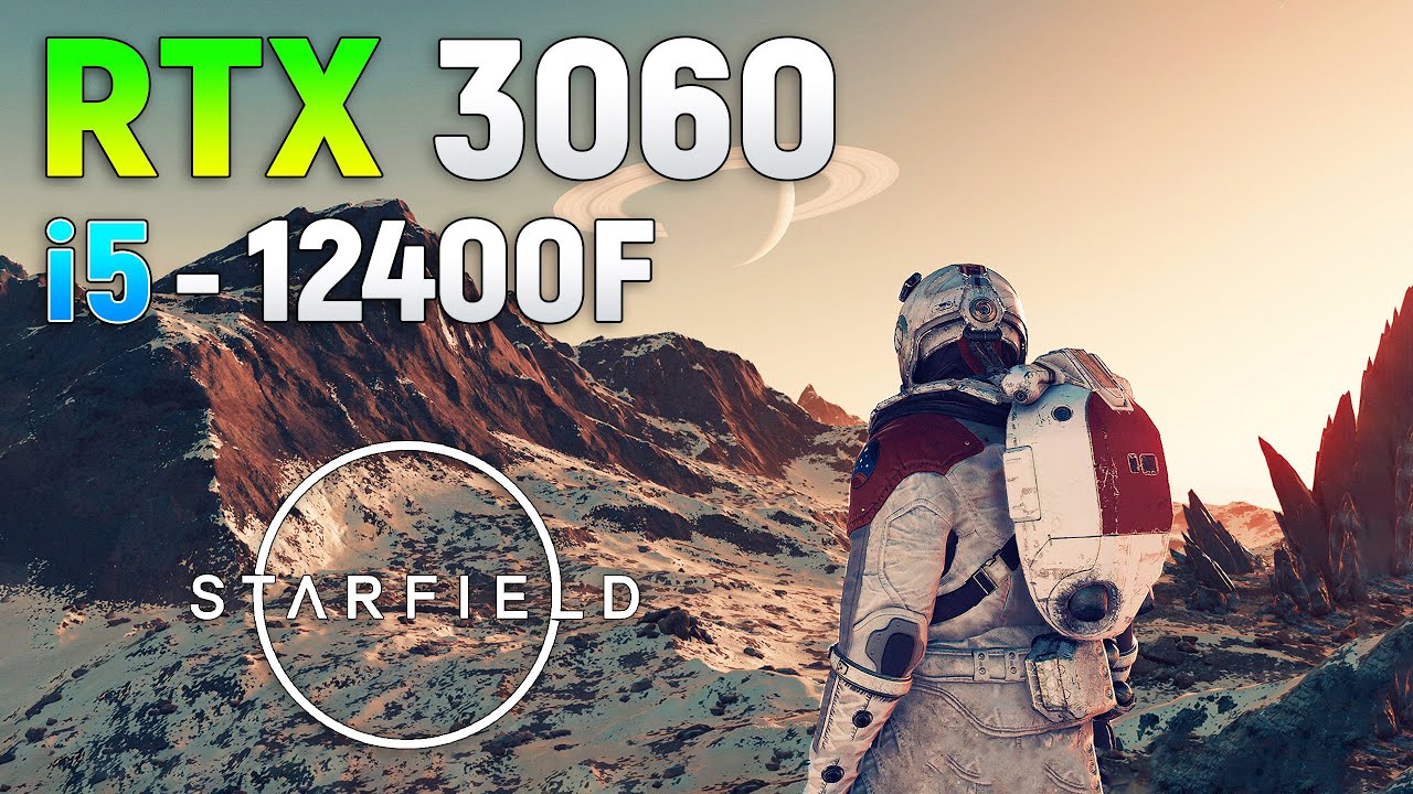Starfield on RTX 3060 - All settings 1080p