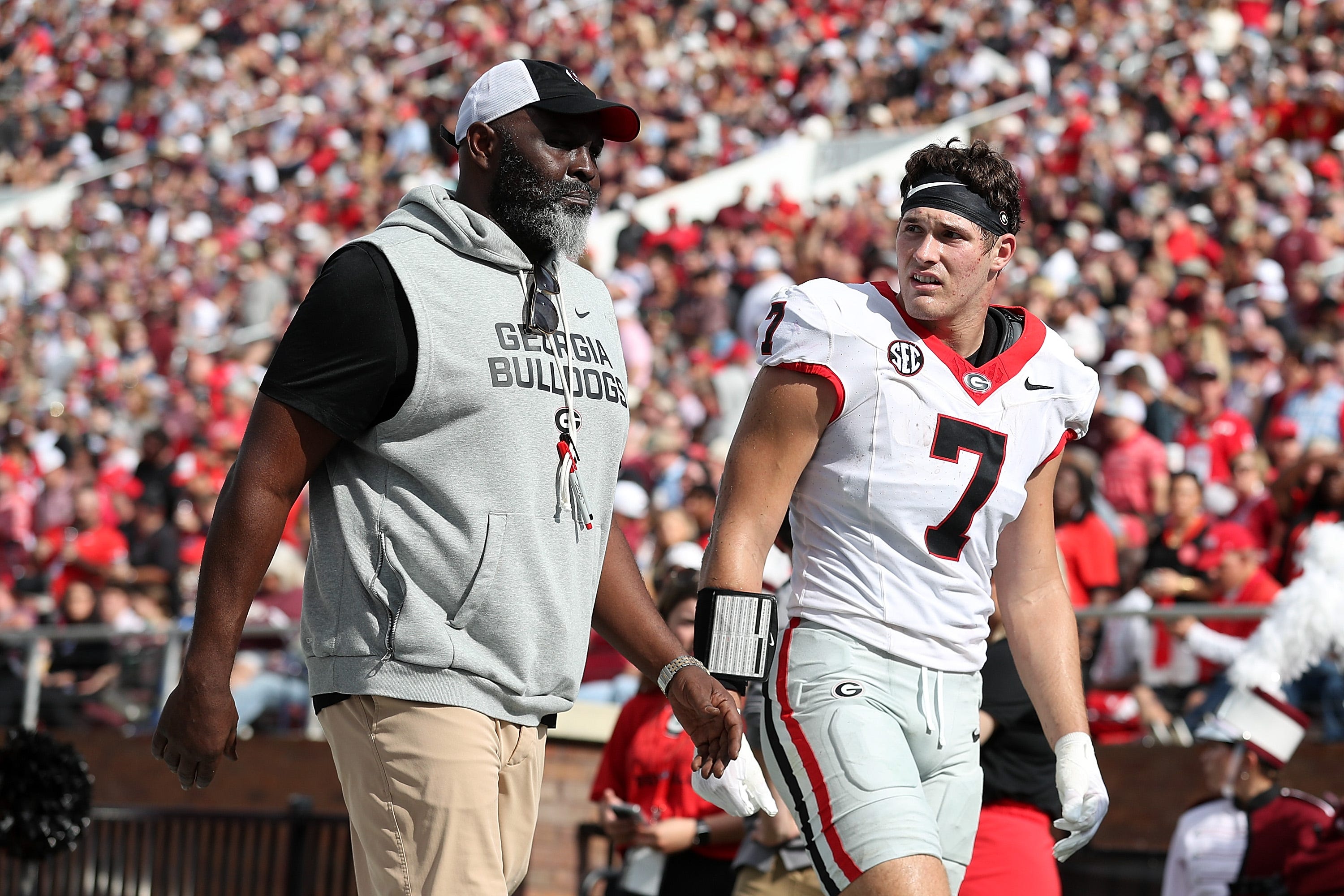 Kirby Smart updates health of Georgia TE Lawson Luckie after scary play