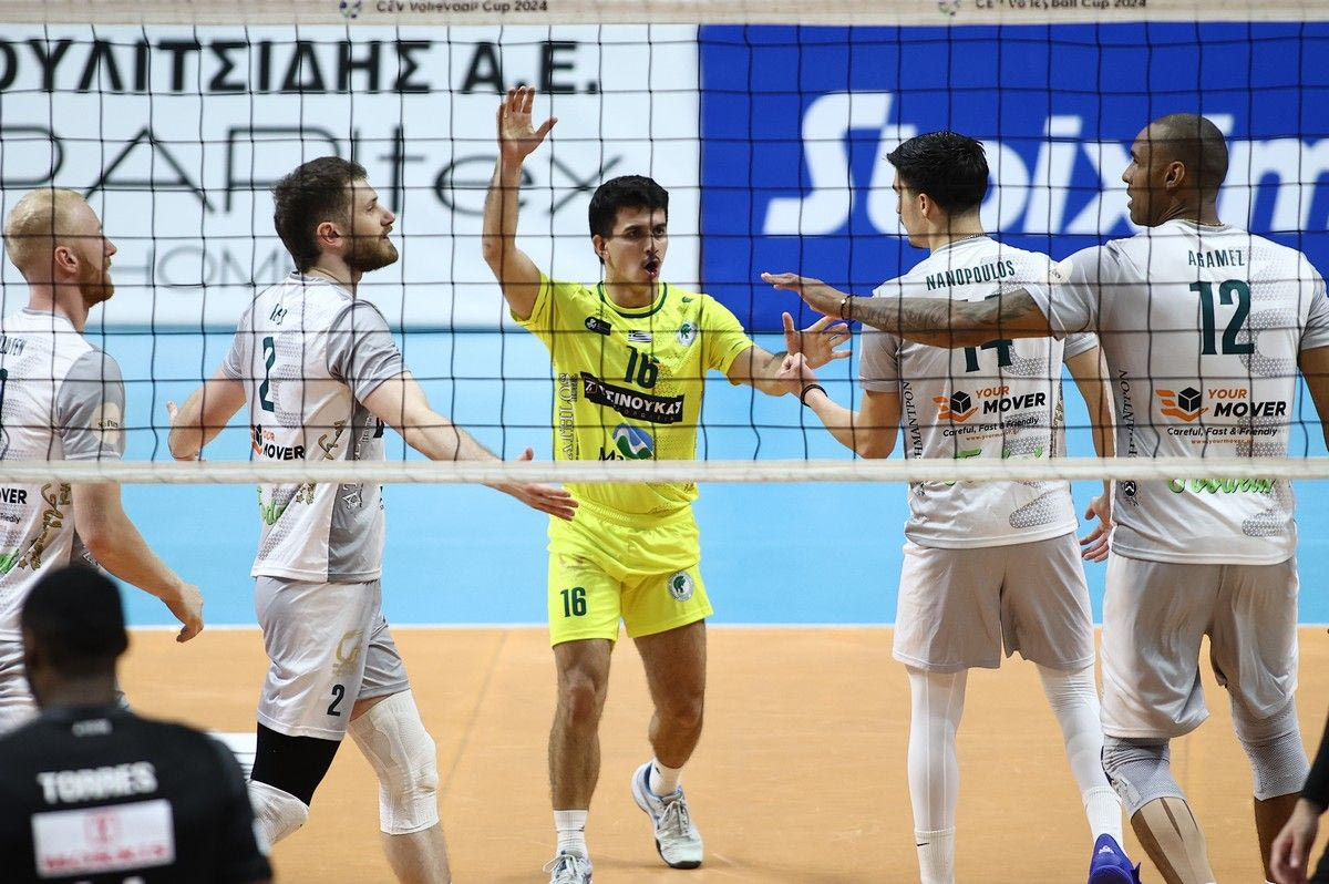 Volley League Ανδρών: Άλωσε την έδρα του ΠΑΟΚ με επιβλητική παράσταση ο ...