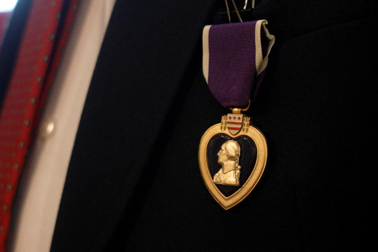 “It’s about time”: Kansas veteran receives Purple Heart more than 60 ...