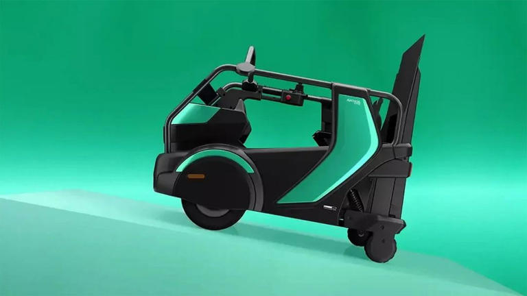 The 6 MPH Supercar: This Stellantis Mobility Scooter Has A Backup ...