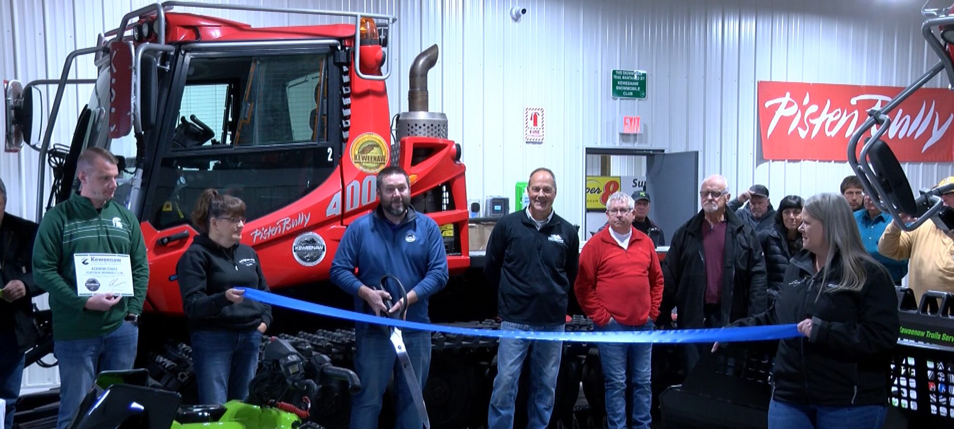 New Calumet snowmobile and ATV trail maintenance facility now open