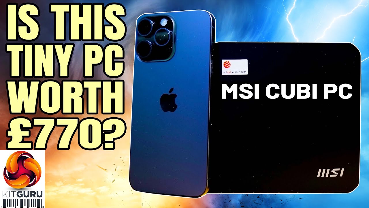 The MSI INTEL NUC with a 0.8L chassis!